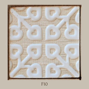 White Handmade Ceramic Tiles for Kitchen/bathroom/shower Backsplash ...