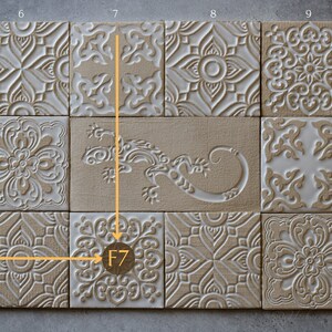 Bluish Grey Handmade Ceramic Rustic Tiles for Kitchen/bathroom ...