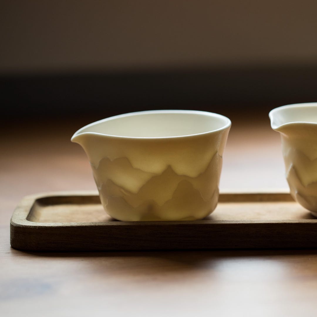 Porcelain Tea Pitcher 160ml - Chahai - Ceramic Pitcher - Etsy