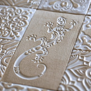 White Handmade Ceramic Tiles for Kitchen/bathroom/shower Backsplash ...