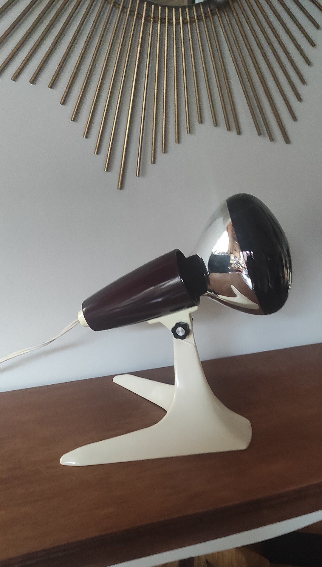 Mid Century Modern Osram Infrared Heating Theratherm With Box, Vintage ...