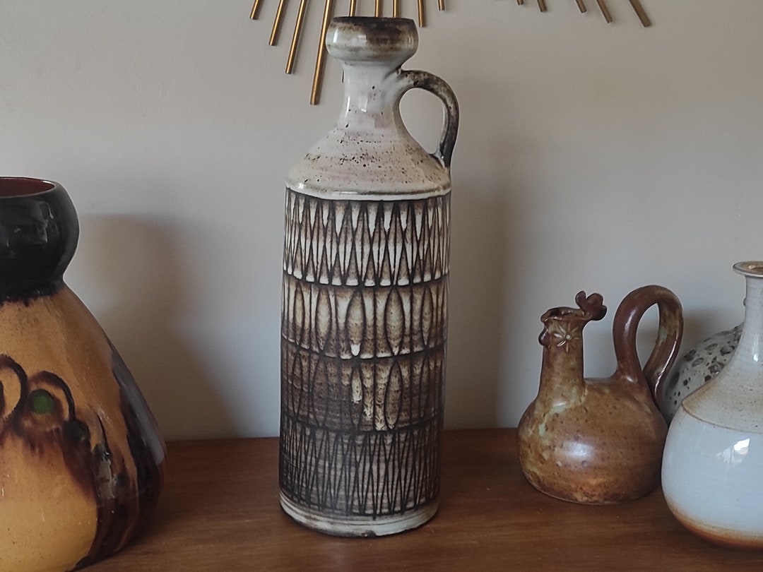 Large French Ceramic Pitcher by Jacques Pouchain From Atelire DIEULEFIT ...