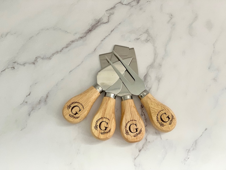 Personalized, Cheese Knife Set, Cheese Knives, Gift for Mom, for ...