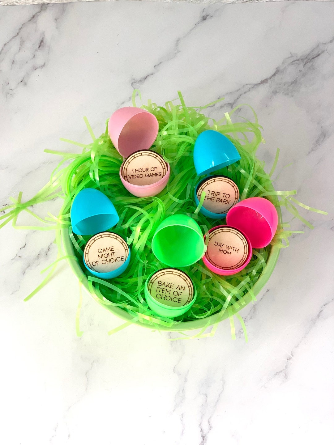 Easter Egg Tokens, Reward Tokens, Easter Egg Fillers, Easter Favors ...