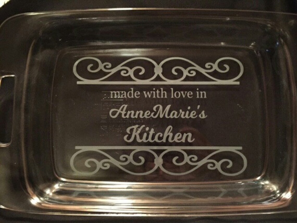 Personalized Baking Dish, Cooking Gift for Women, Personalized ...