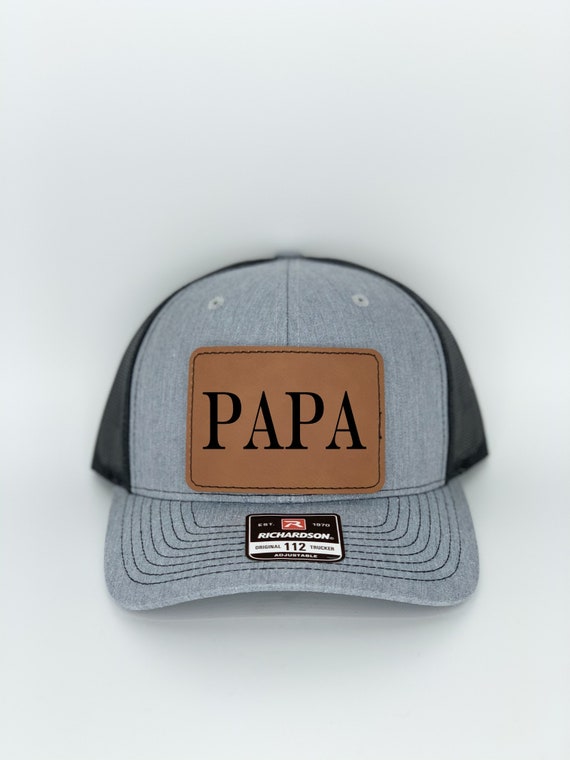 Papa Trucker Hat Papa Baseball Cap Pregnancy Announcement to - Etsy