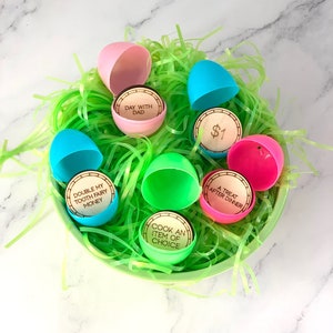 Easter Egg Tokens, Reward Tokens, Easter Egg Fillers, Easter Favors ...