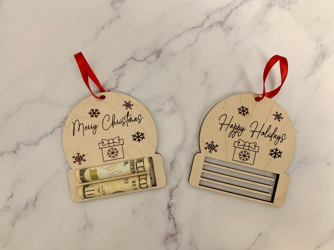 Money Holder Christmas Ornament, Money Gift Idea, Money Gifts for Kids ...