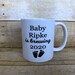 Baby Announcement Personalized Coffee Mug, Pregnancy Mug, Baby Brewing ...
