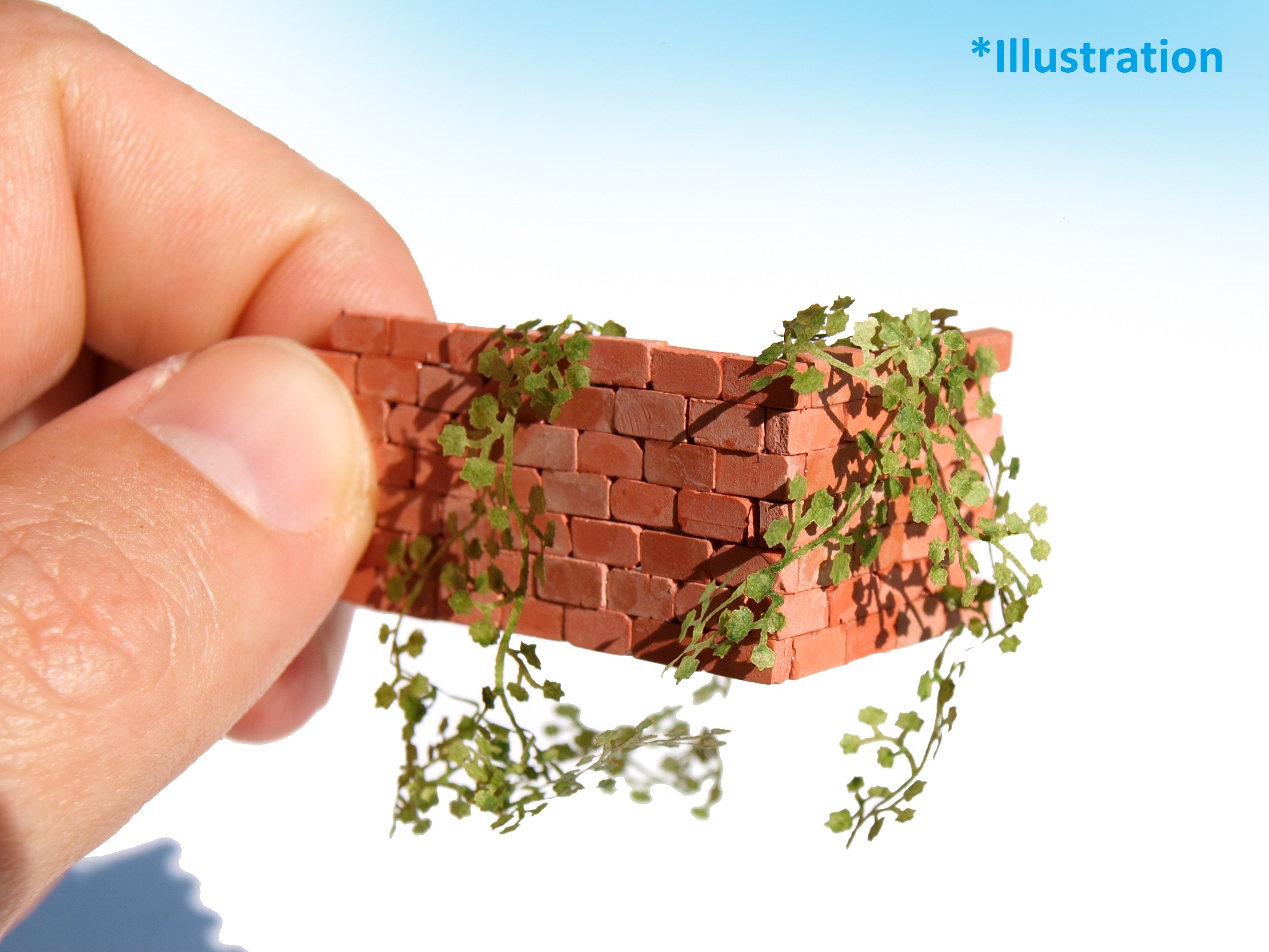 Miniature Ivy Creeper Plants: HO OO Scale Model Railway Scenery - Etsy ...