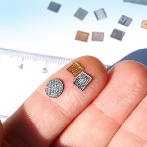 HO OO Scale Manhole Covers Storm Drain Sewer Set Miniature Model ...