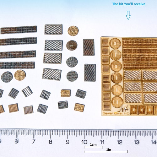 Miniature Tools Mega Set KIT O HO Scale Model Railway Diorama - Etsy