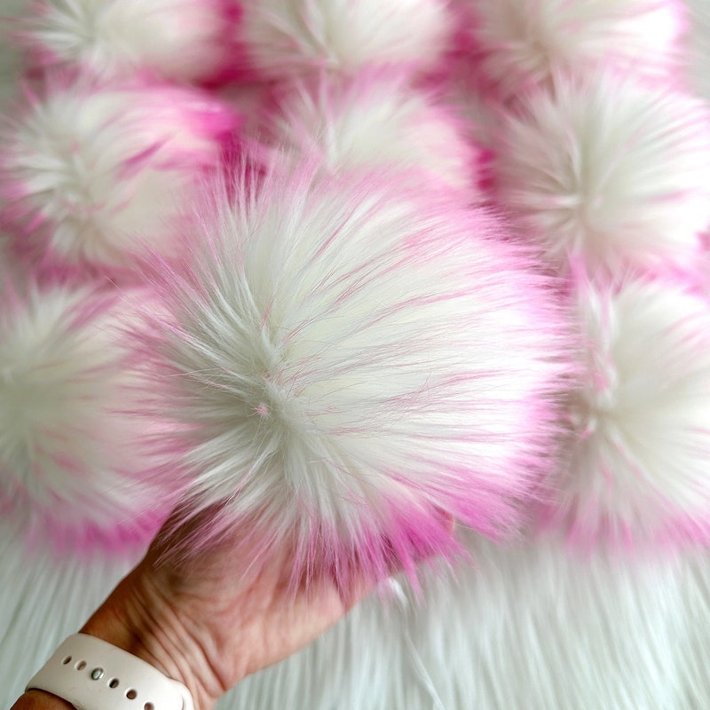 Pink Pom Puff - Etsy