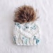 THE GIBBON Beanie-knit Pattern/chunky Knit Hat Pattern/beanie Pattern ...
