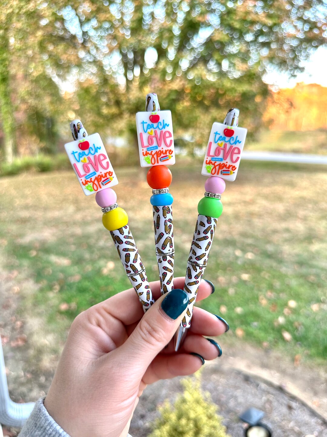 Teach Love Inspire Pen - Etsy