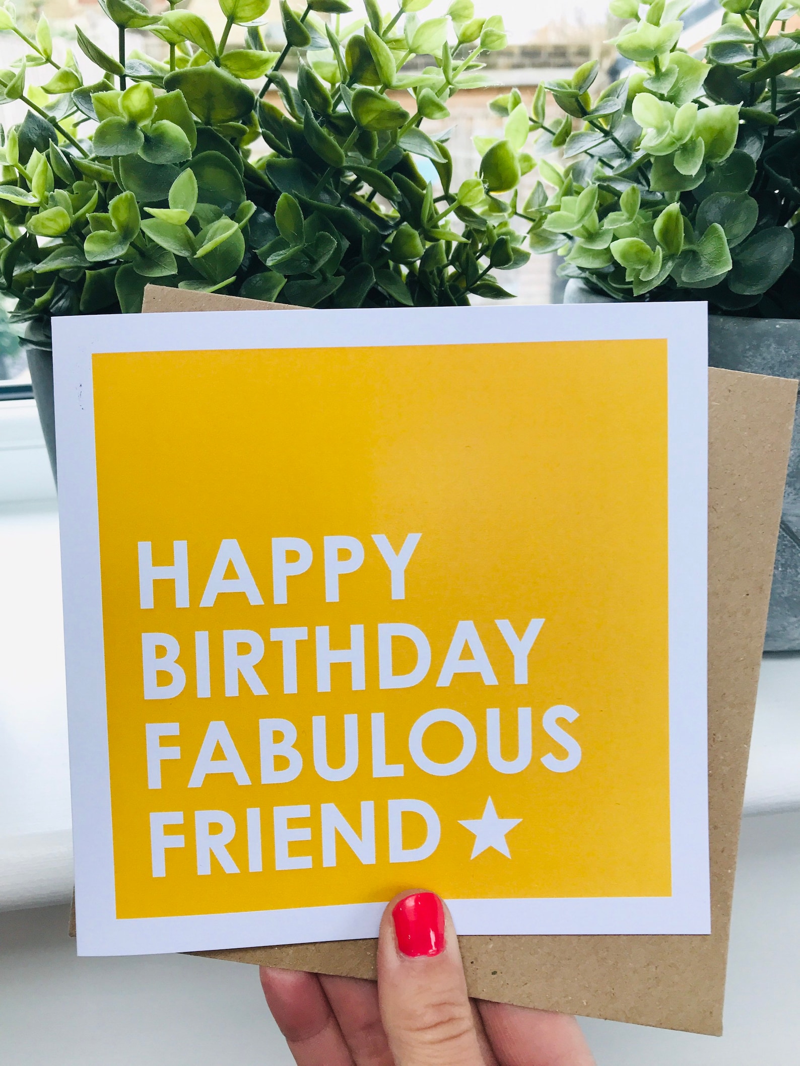 Fabulous Friend Birthday Card Friendship Friend Birthday - Etsy
