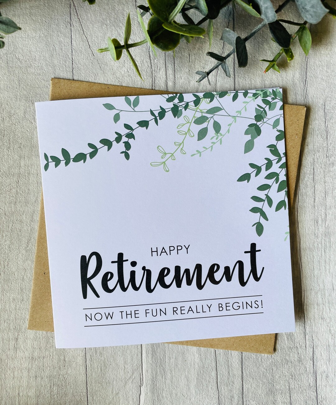 Happy Retirement Card Retirement Card Leaving Good Luck New Chapter New