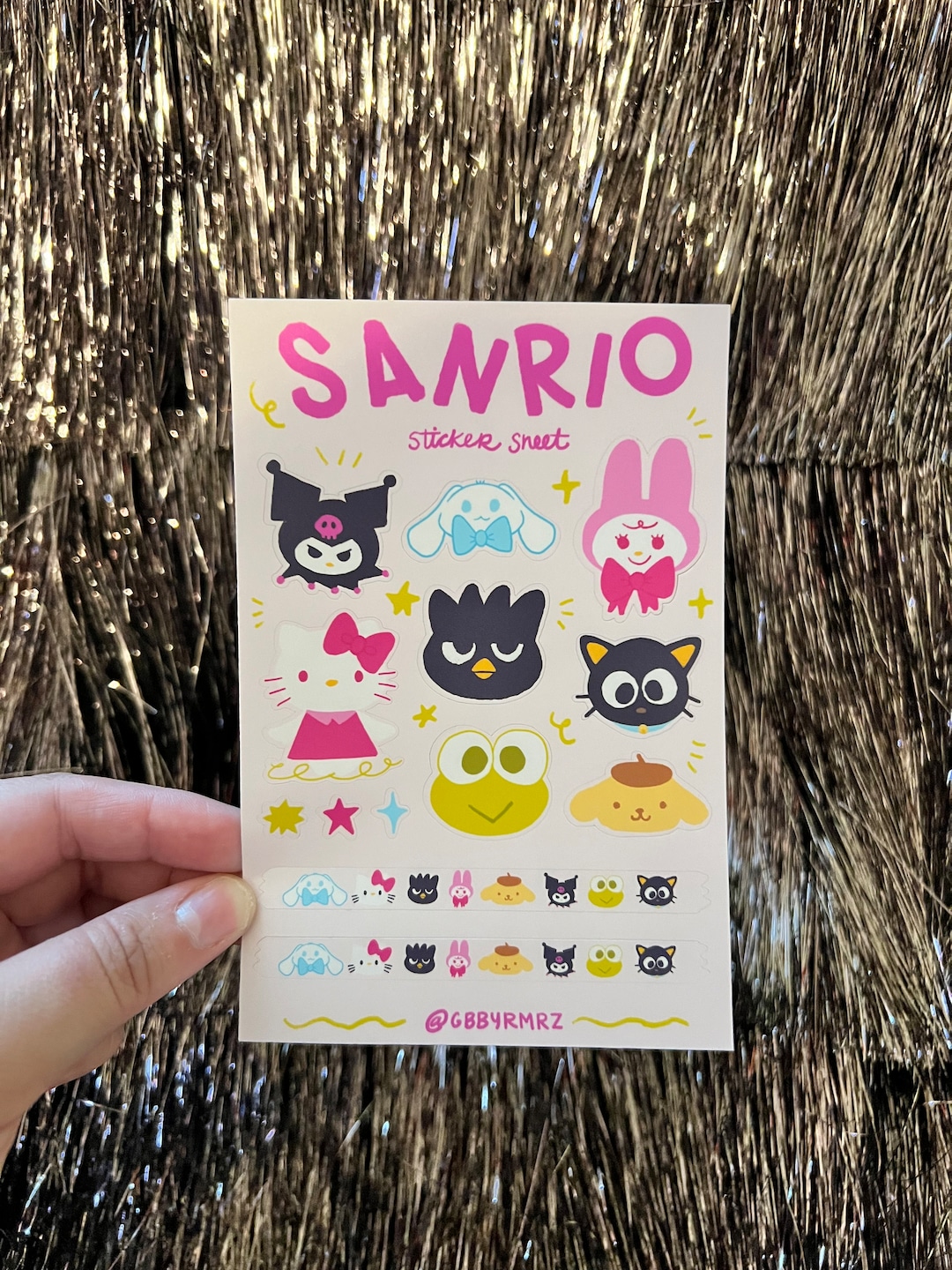 Pastel Characters Sticker Sheet - Etsy