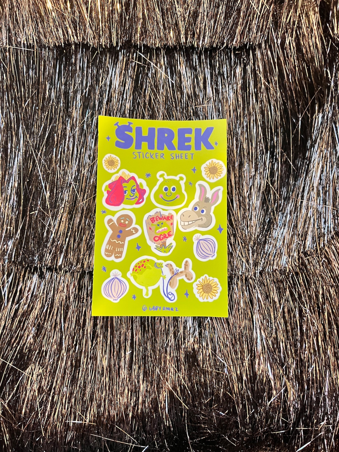 Ogre Sticker Sheet - Etsy