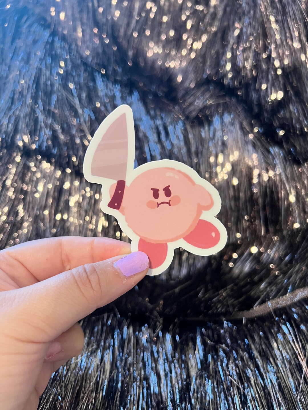 Evil Kirby Sticker - Etsy Australia