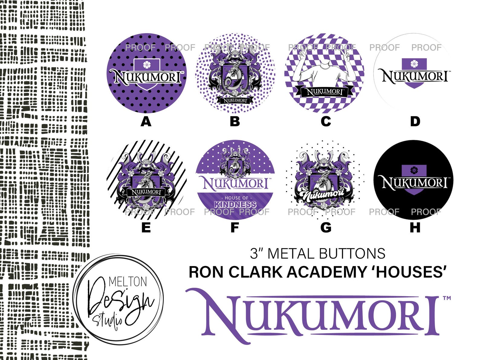 Ron Clark Academy Altruismo House Buttons 3 Amistad, Réveur, Nukumori ...