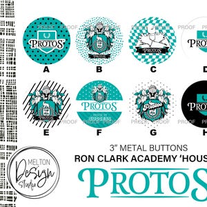 Ron Clark Academy Altruismo House Buttons 3 Amistad, Réveur, Nukumori ...