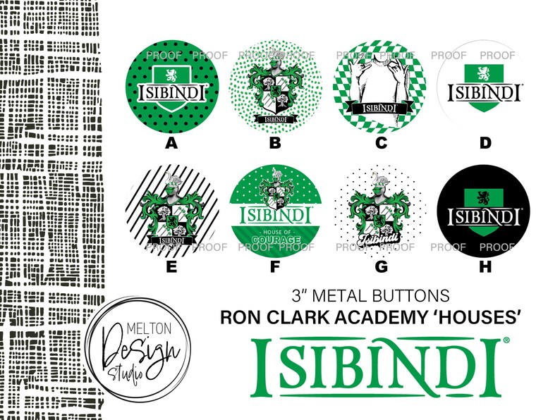 Ron Clark Academy Altruismo House Buttons 3 Amistad, Réveur, Nukumori ...