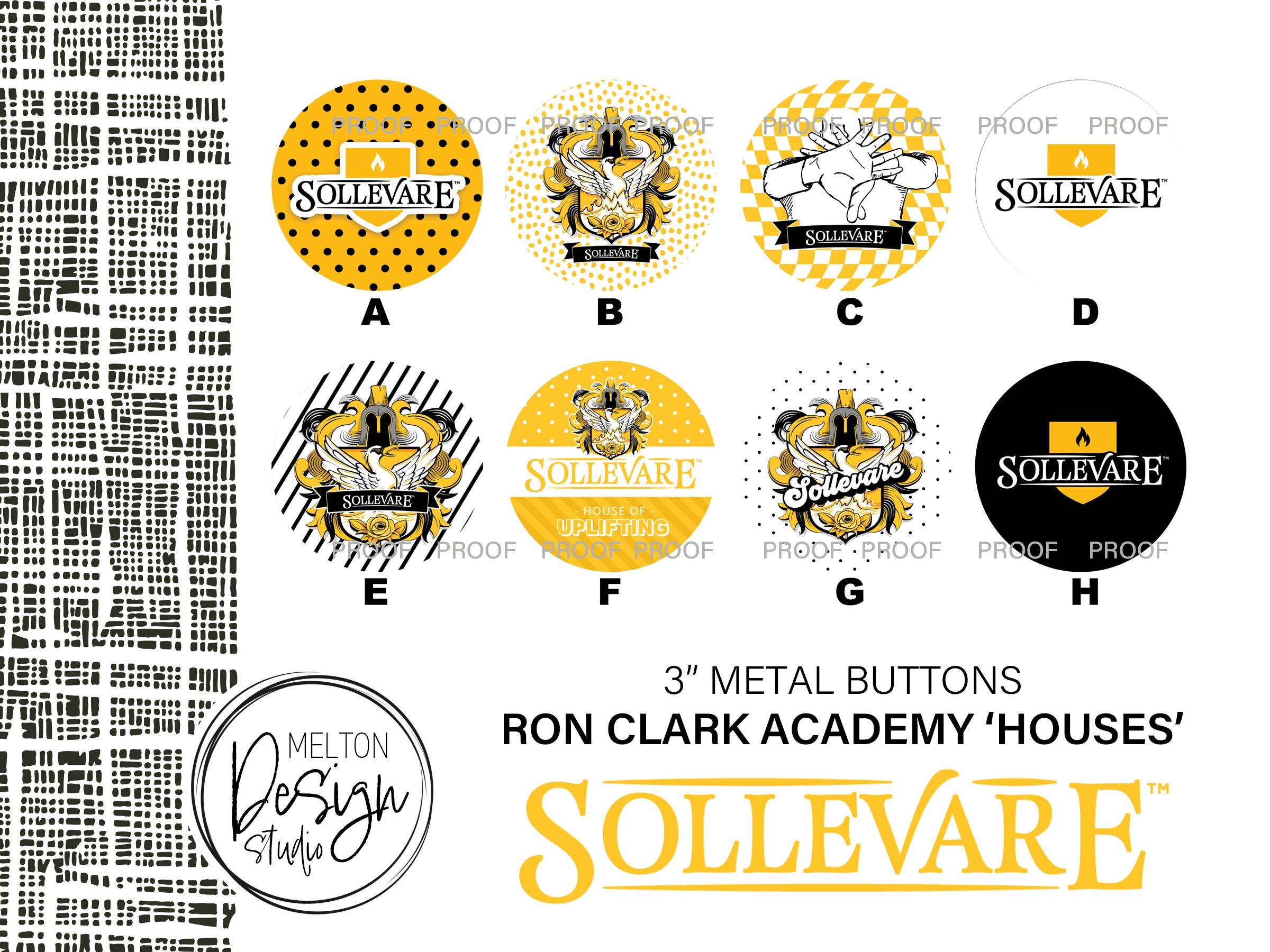 Ron Clark Academy Altruismo House Buttons 3 Amistad, Réveur, Nukumori ...