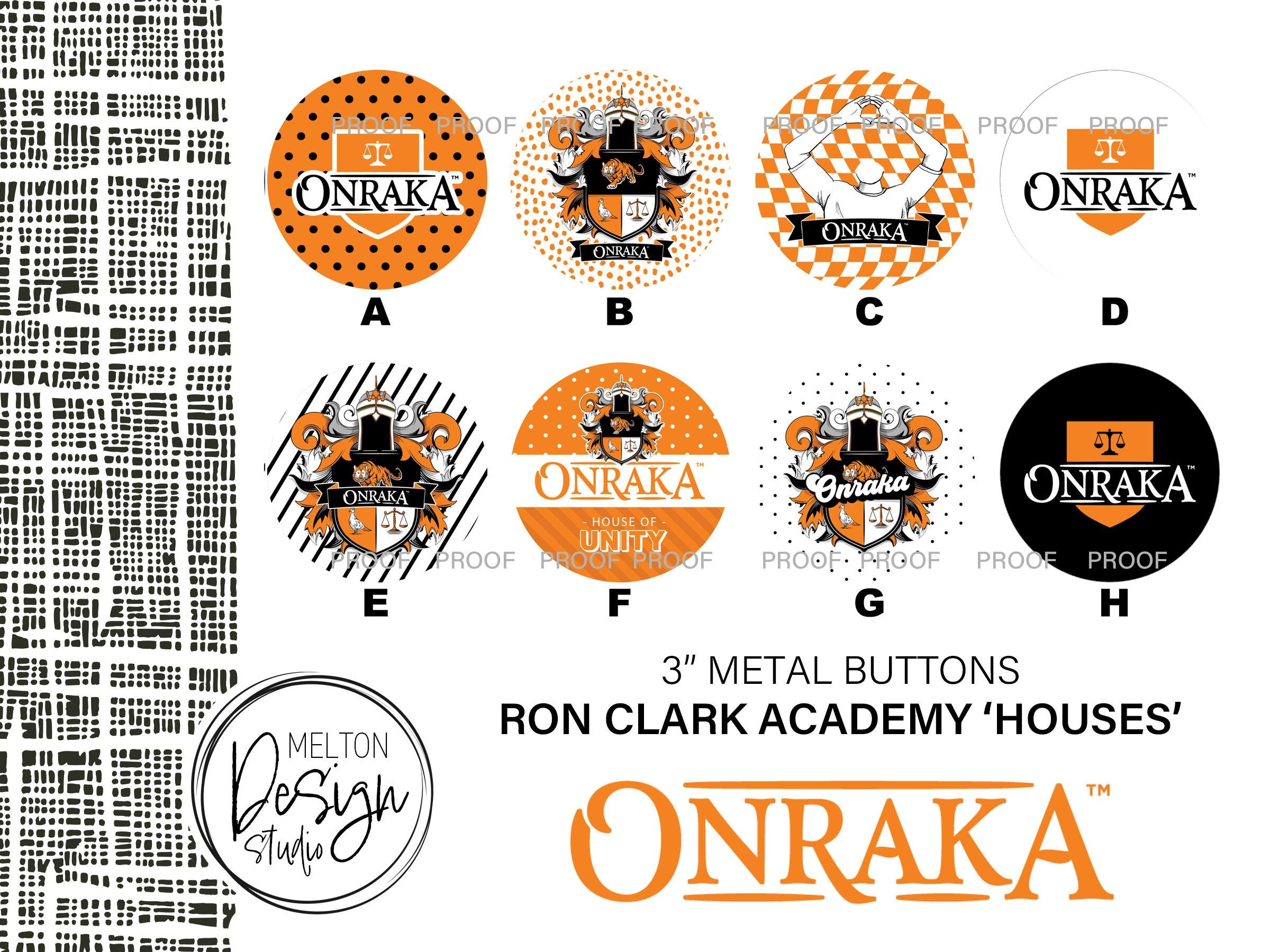 Ron Clark Academy Altruismo House Buttons 3 Amistad, Réveur, Nukumori ...