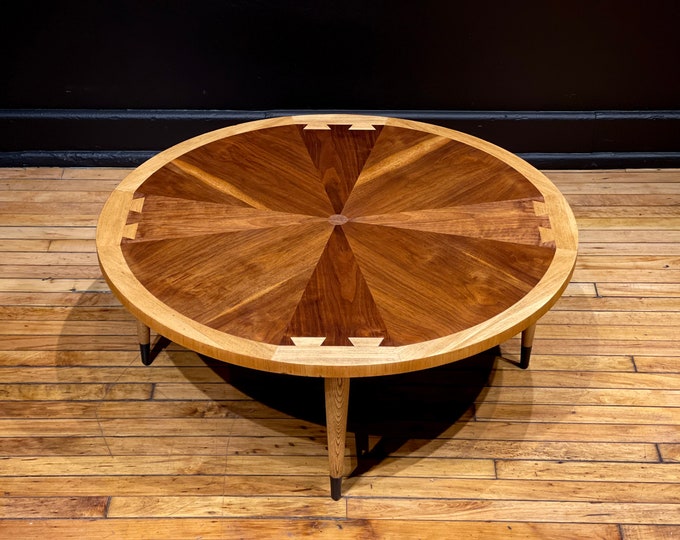 Restored Lane Acclaim Round Coffee Table Cocktail Table - Mid Century ...