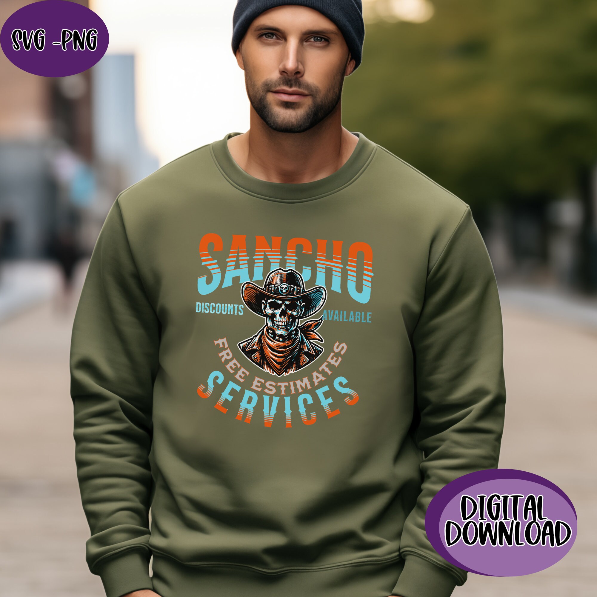 Sancho Services SVG PNG, Hispanic Humor, Chicano Art (digital Download ...