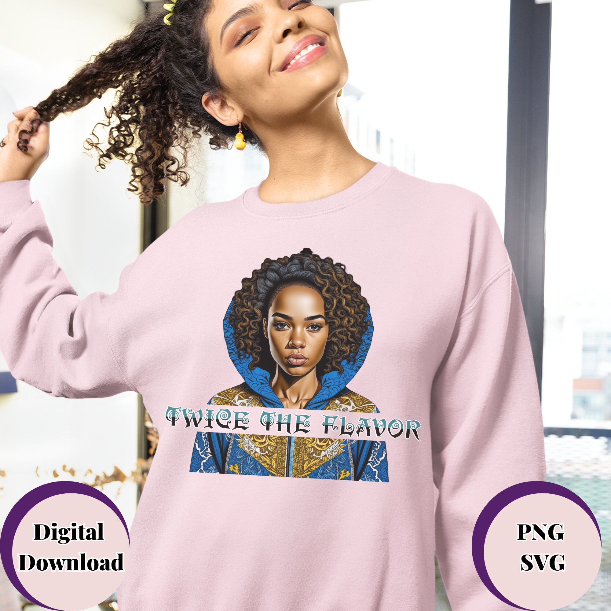 Diversity Equity Inclusive Biracial SVG, Latina BIPOC Digital Download ...