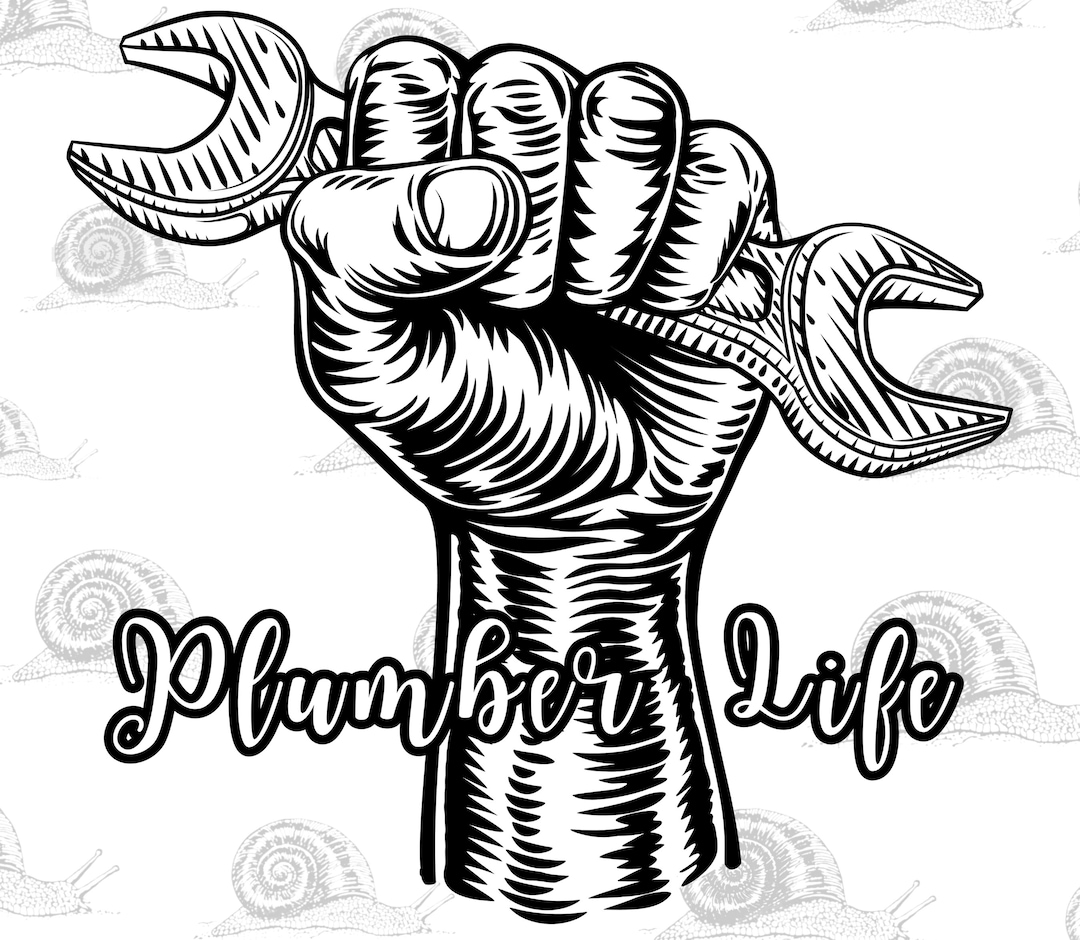Plumber Life Digital Download PNG, Profession Occupation Life, Plumber ...