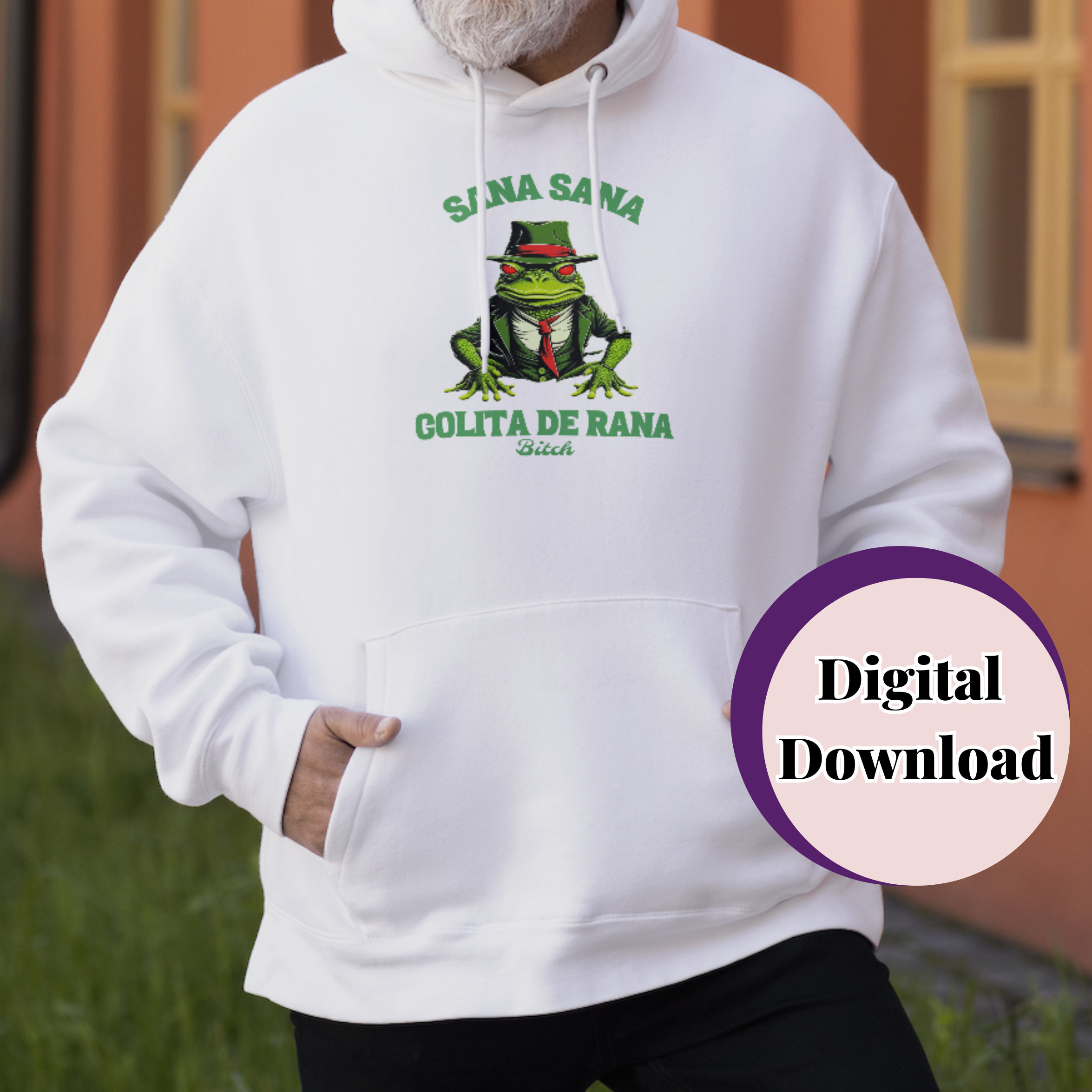 Sana Sana Colita De Rana Bitch SVG PNG Files Digital Download Hispanic ...