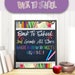 Classroom Décor Wall Sign Printable Poster Classroom Rules Black ...