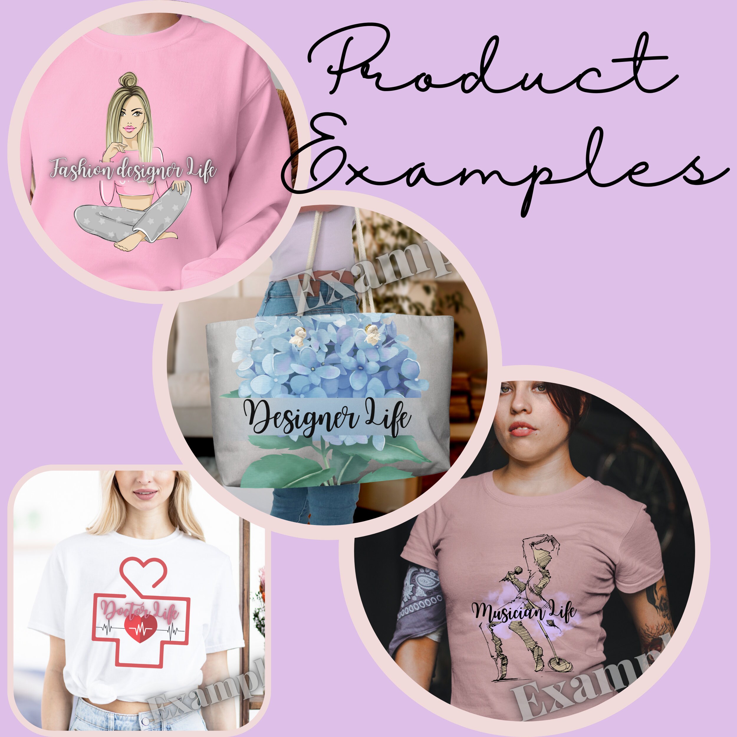 Occupation Life Bundle 50 PNG Files Sublimation Digital Downloads - Etsy