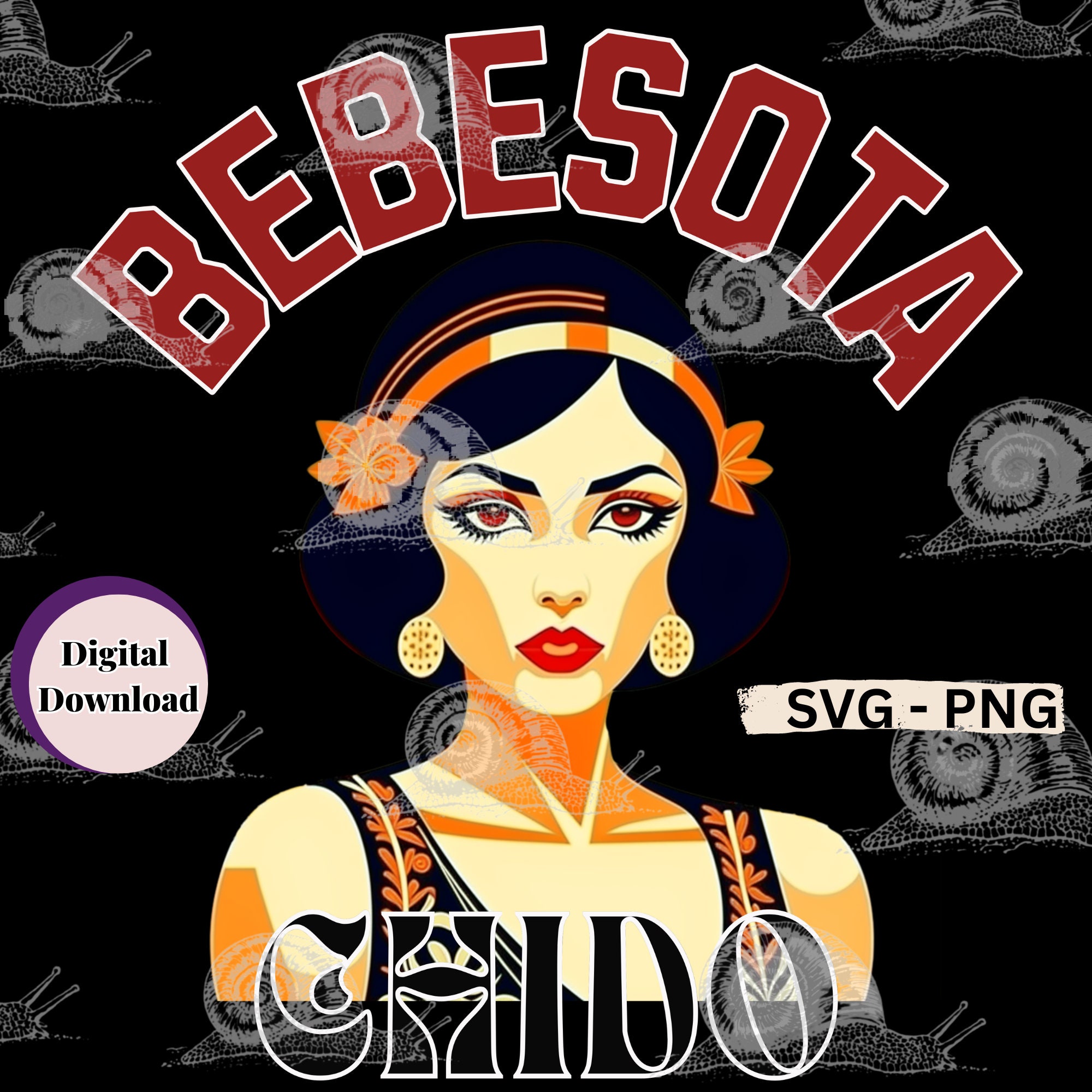 Mexican Sublimation SVG PNG Latina Svg, Spanish Quotes Bebesota Chido T ...