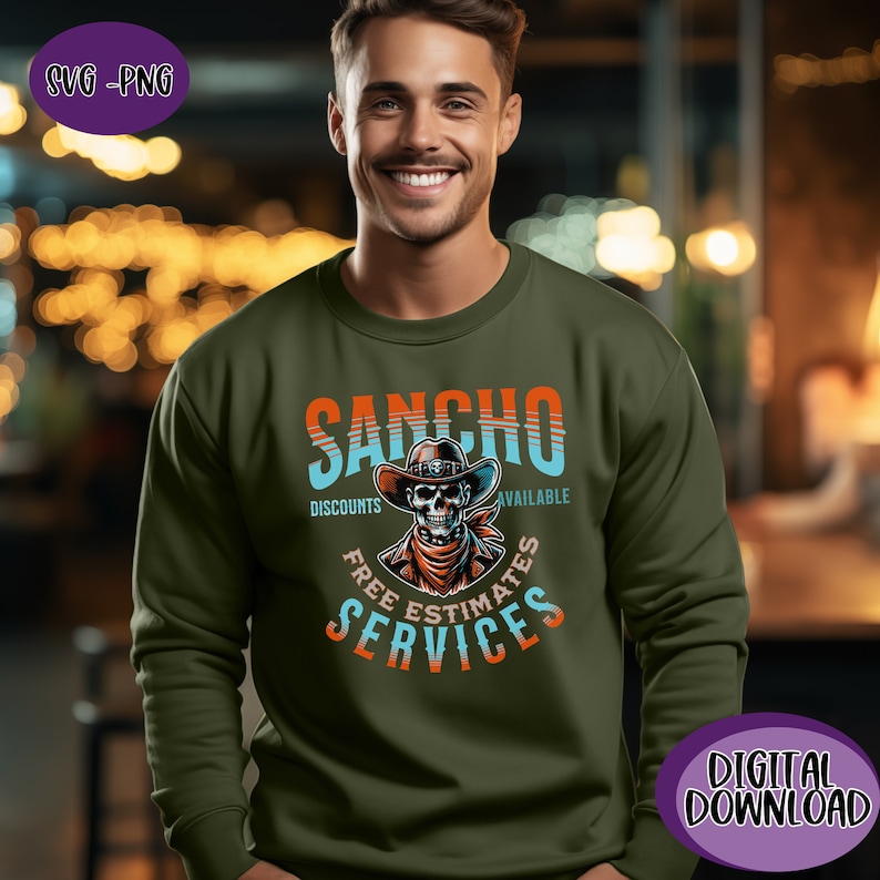 Spanish SVG PNG Files Digital Download Hispanic Culture, Sancho ...