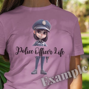 Digital Download PNG, Profession Occupation Life, Police Officer Life ...