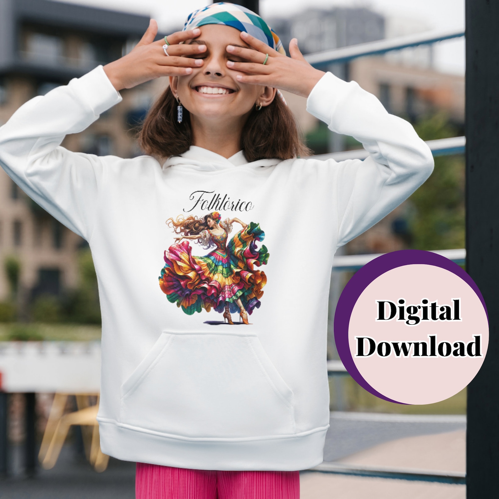 Flamenco Dancer SVG PNG, Mexican Folklorico Latina Art (digital ...