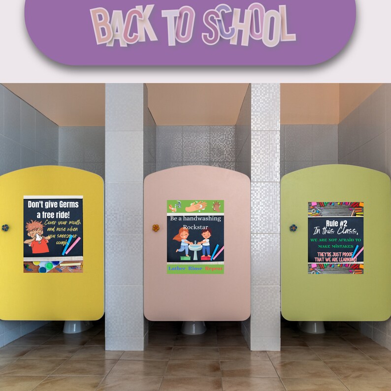 Classroom Décor Wall Sign Printable Poster Classroom Rules Black ...