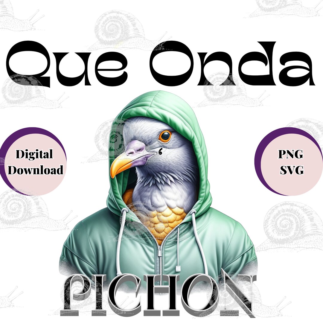 Latina BIPOC Png Svg, Que Onda Pichon Design (digital Download) - Etsy