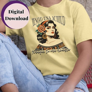 Mexican Sublimation SVG PNG Latina Svg, Spanish Quotes Mexicana T-shirt ...