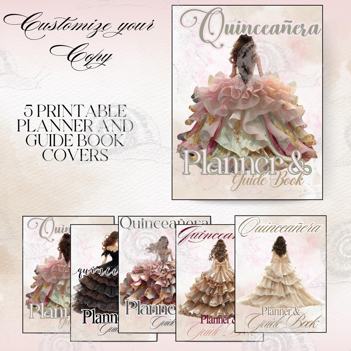 Ultimate Quinceañera Planner + Guide Book Printable Quince Planning ...