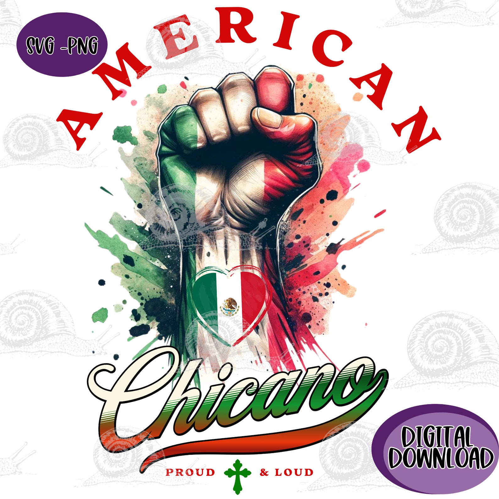 Spanish SVG PNG Files Digital Download Hispanic Culture, American ...