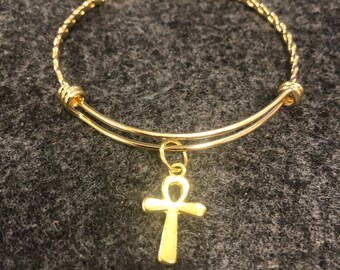 Ankh bracelet | Etsy