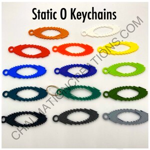 Oakley 3D Printed Keychain Bag Tags, Static O, Square O, Ellipse, X ...