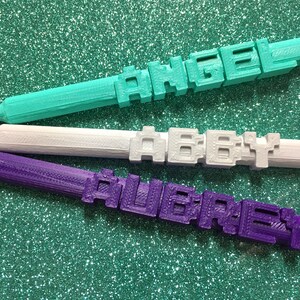 Personalized Pens, 3D Printed Pen Holder With Name (reusable With BIC ...
