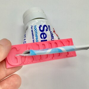 Toothpaste Squeezers 3D Printed Custom & Personalized Any Name or Symbol - Etsy