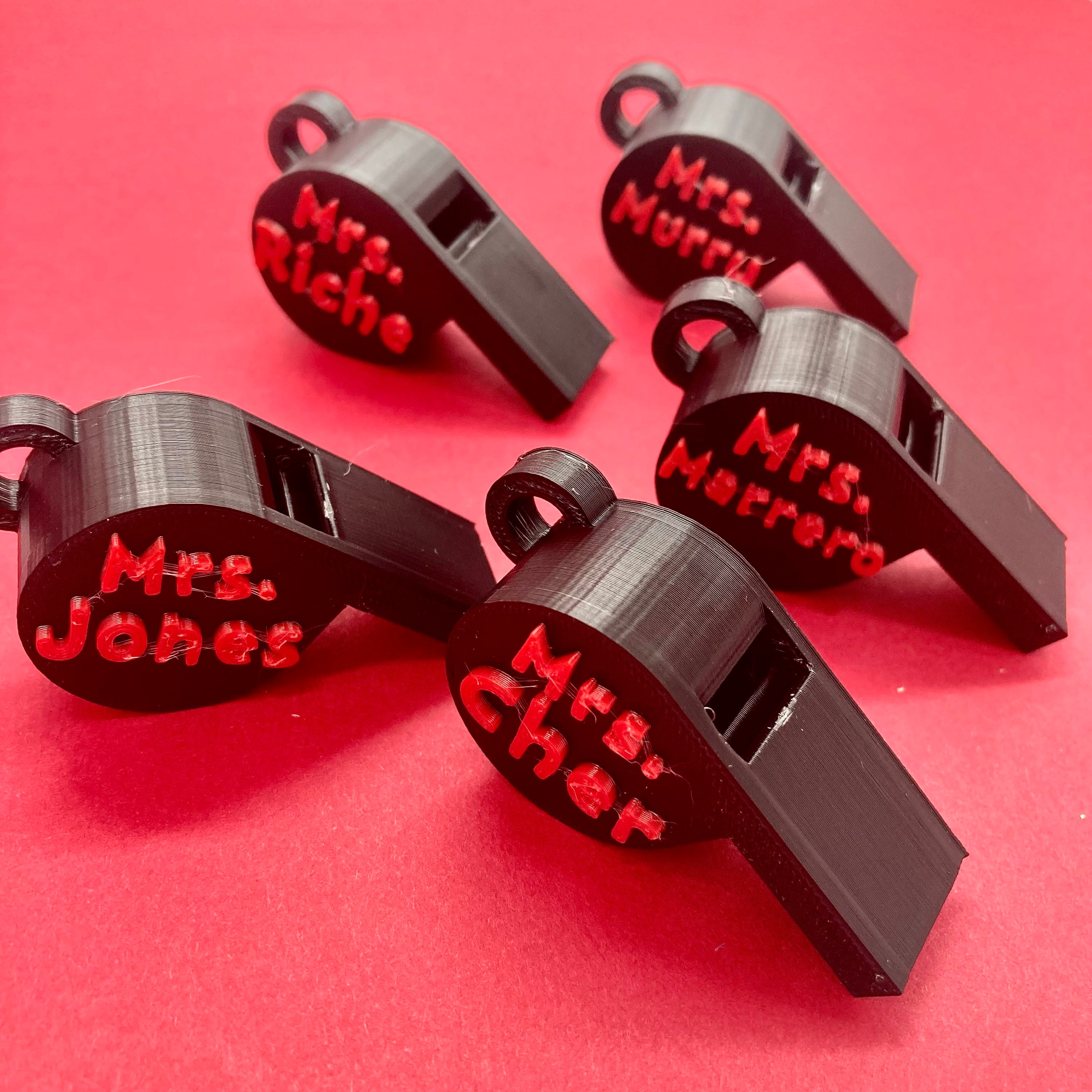Whistles REAL Working, 3D Printed & Personalized (perfect for a ...